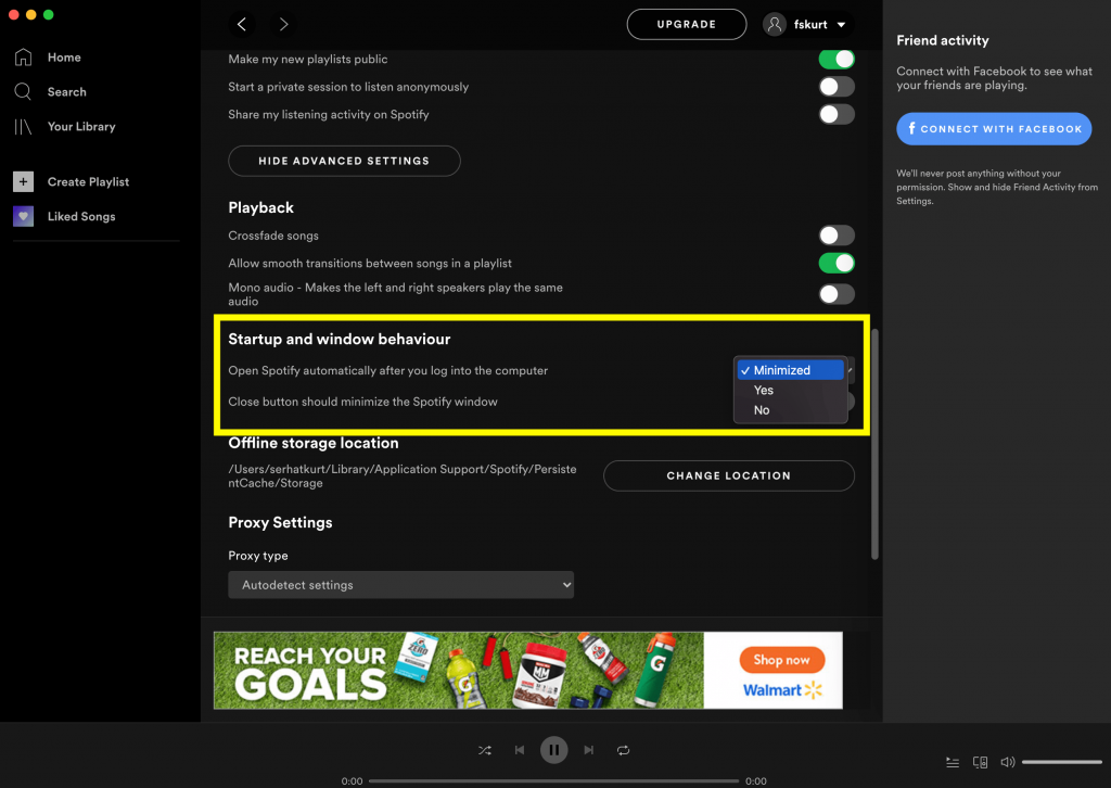 Cómo evitar que Spotify se inicie en el inicio - macOfilos