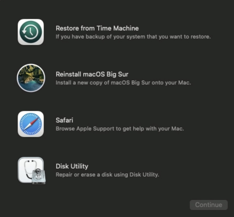 Modo de recuperación, Command-R, ¿no funciona? Como arreglar - macOfilos